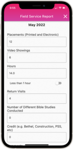 NW Scheduler | NW Publisher app Features – Congregation