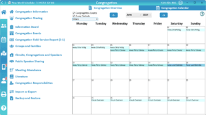 NW Scheduler | Congregation Help